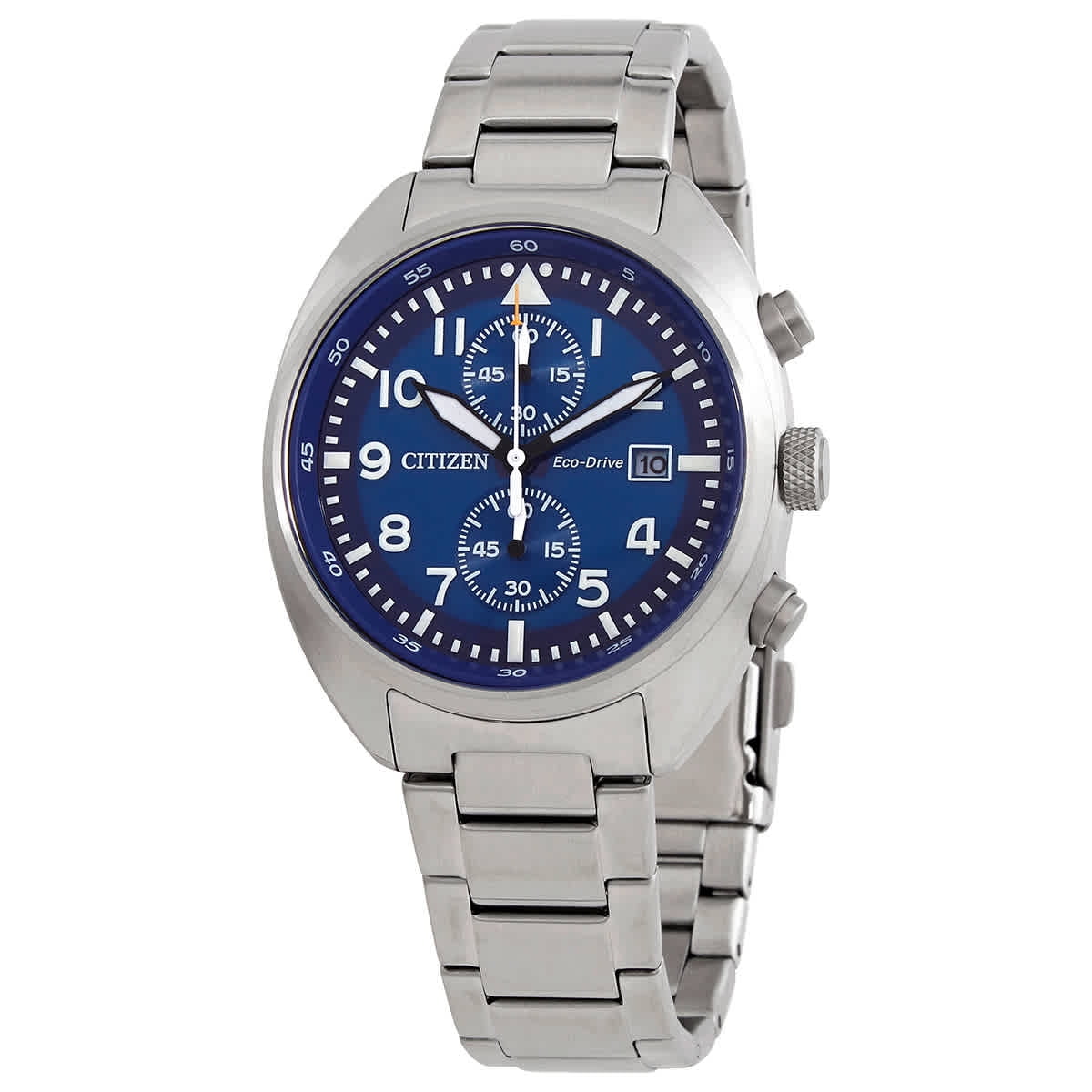Citizen Chronograph Blue Dial Stainless Steel Men's Watch CA7040-85L ...