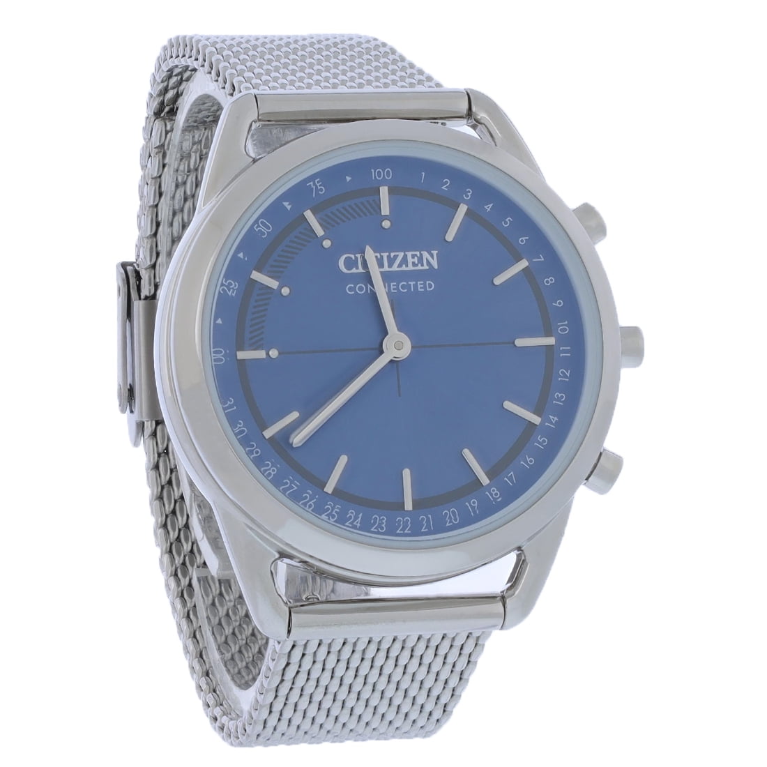 Citizen Connected Ladies Blue Dial Stainless Steel Quartz Watch HX0000 ...