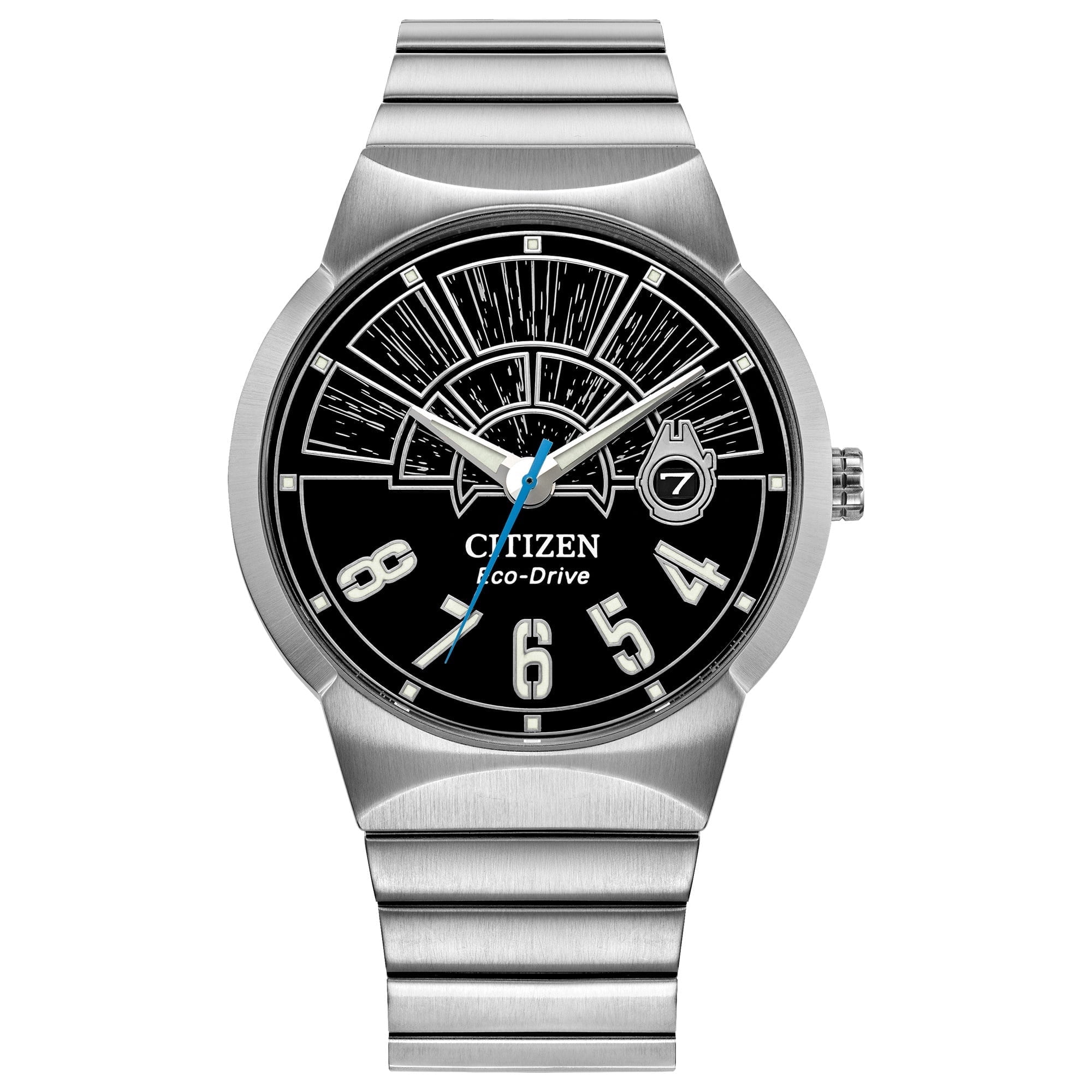 Citizen Eco-Drive Men's Star Wars Millennium Falcon Hyperdrive Watch ...