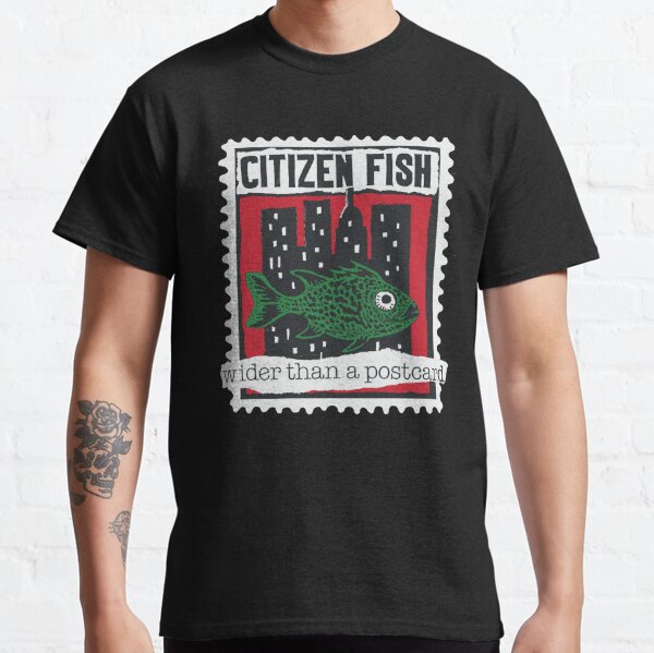 Citizen Fish Wider Than a Postcard Classic T-Shirt - Walmart.com