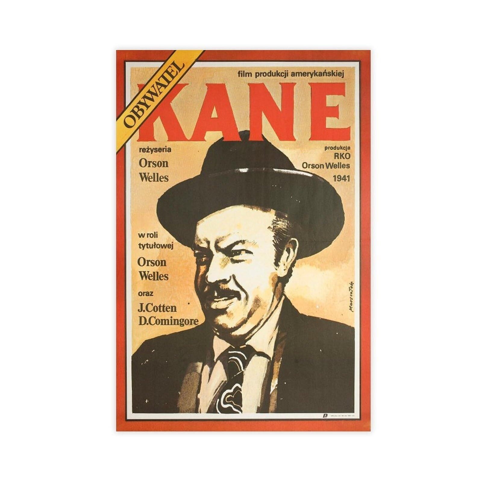 Citizen Kane Movie Poster(2) Canvas Poster Wall Art Decor Print Picture ...