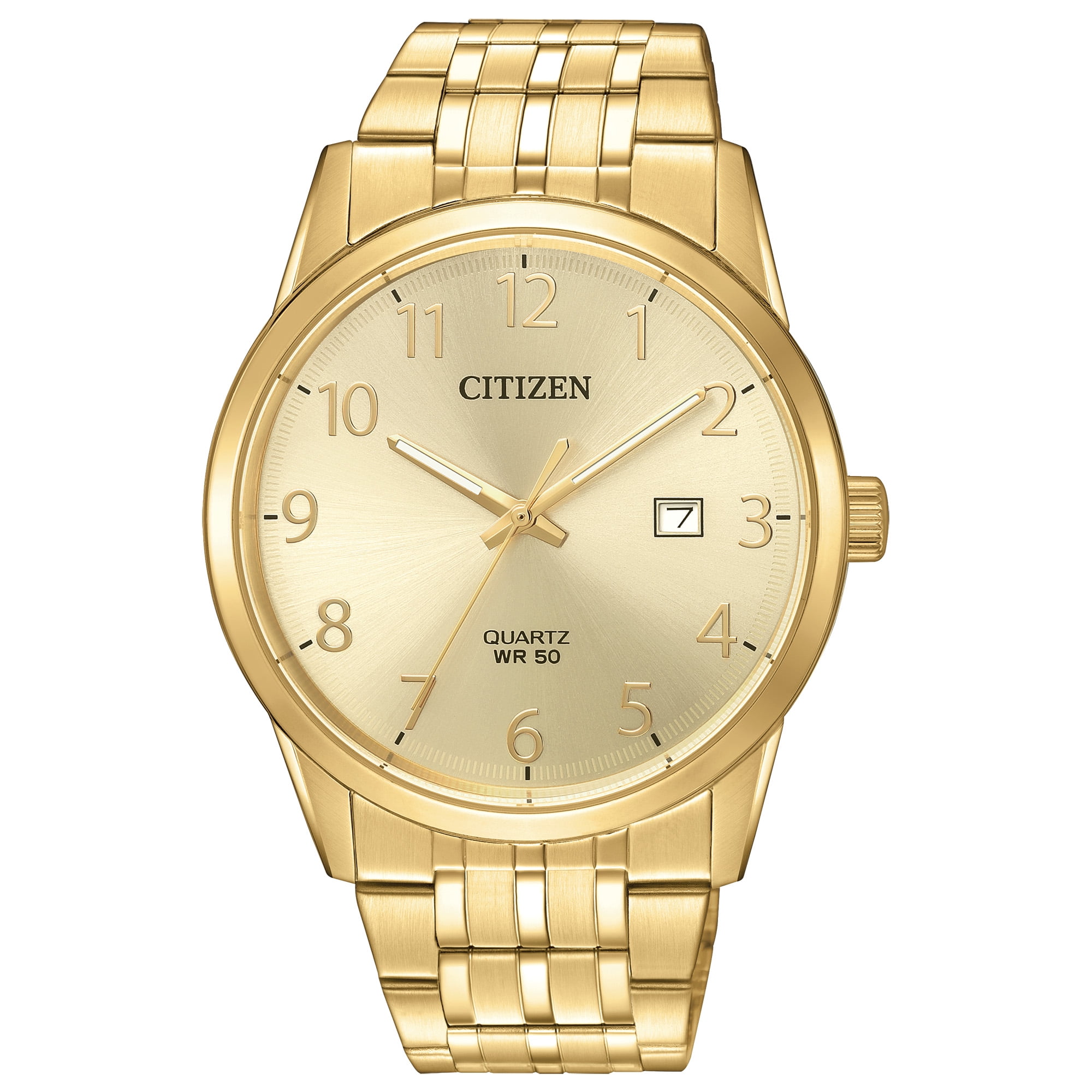 Citizen Men's Classic Quartz Gold-Tone Stainless Steel Watch BI5002-57Q ...