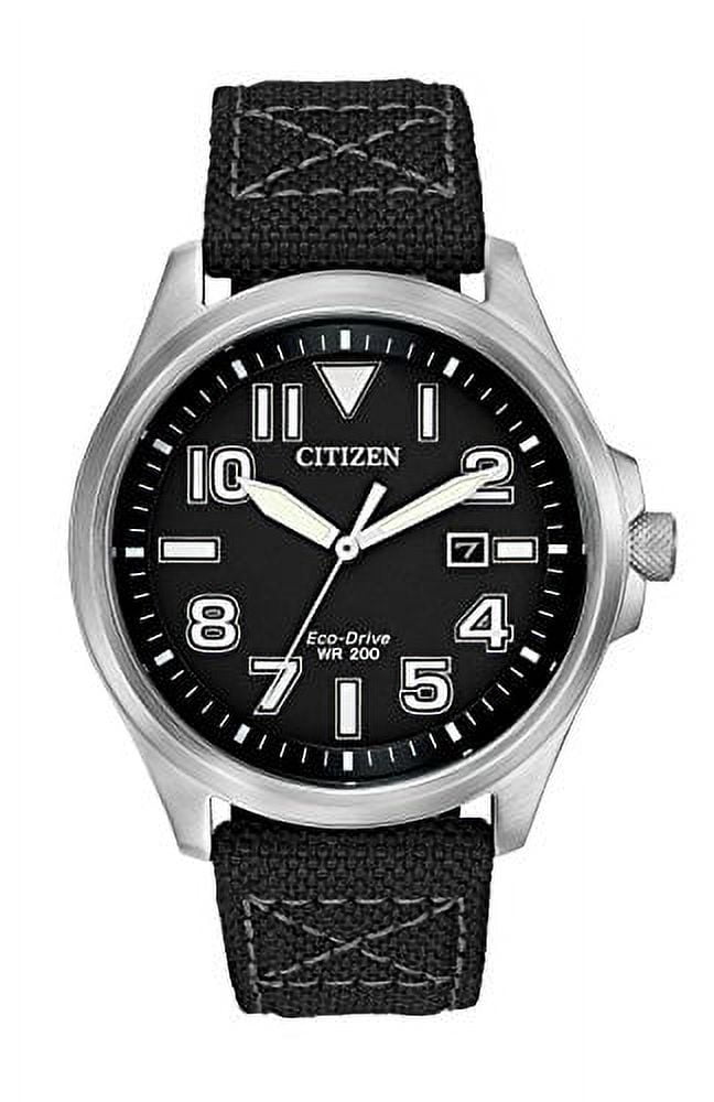 Citizen Men's Eco-Drive Military Nylon Watch, AW1410-08E - Walmart.com