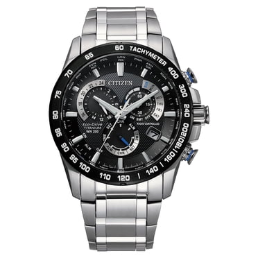 Citizen Promaster Eco-Drive Chronograph Blue Dial Men's Watch CB5034 ...
