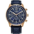 Citizen Men's Eco-Drive Weekender Chronograph Rose Gold Stainless Steel ...