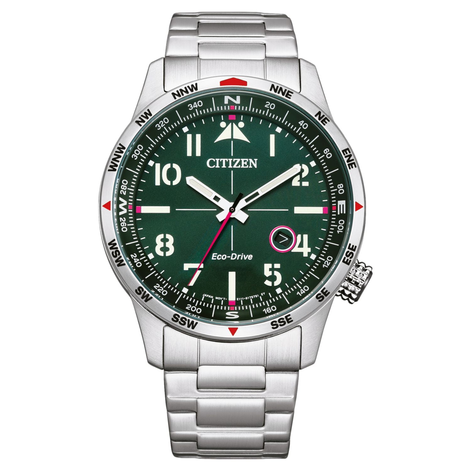 Citizen Men's Weekender Green Dial Watch - BM7551-50X - Walmart.com