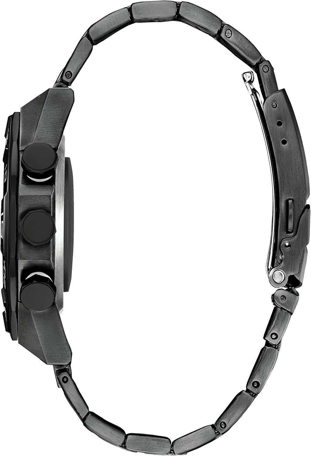 Citizen Men's CZ Smart Hybrid Black Dial Black Bracelet Watch JX1009 ...