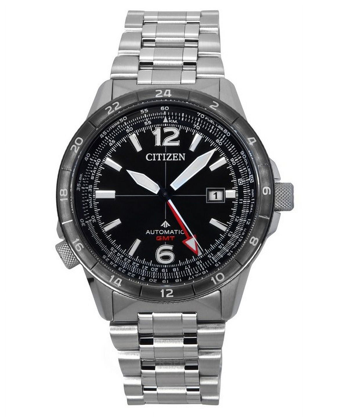 Citizen Promaster Air GMT Automatic Black Dial Men's Watch NB6046-59E ...