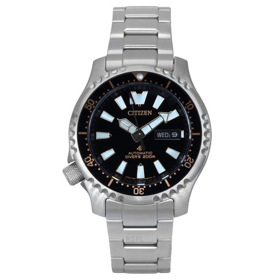 Citizen Promaster Automatic Black Dial Men's Watch NY0160-66E - Walmart.com