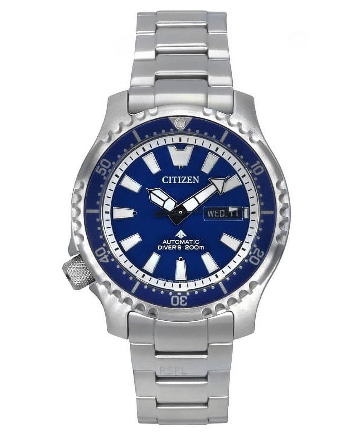 Citizen Promaster Automatic Marine Blue Dial Men's Watch NY0161-63L ...