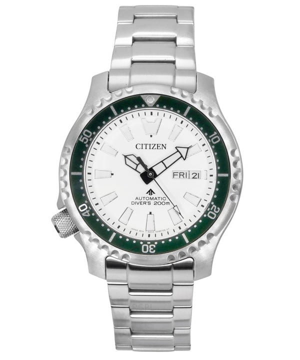 Citizen Promaster Automatic White Dial Men's Watch NY0168-64A - Walmart.com