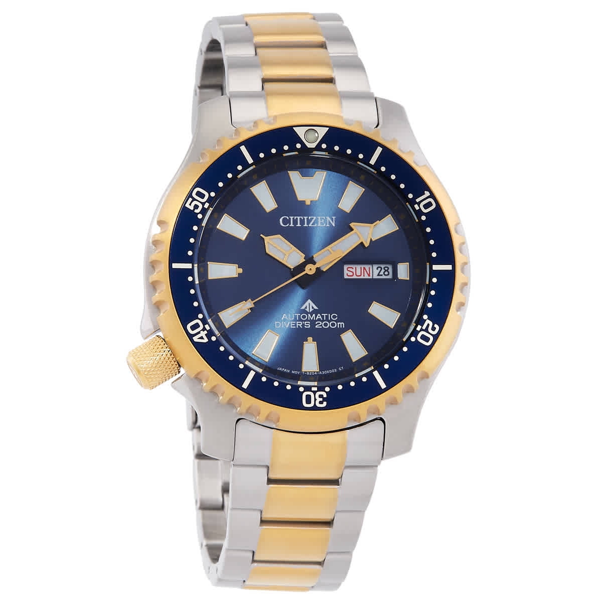 Citizen Promaster Dive Automatic Blue Dial Men's Watch NY0154-51L ...