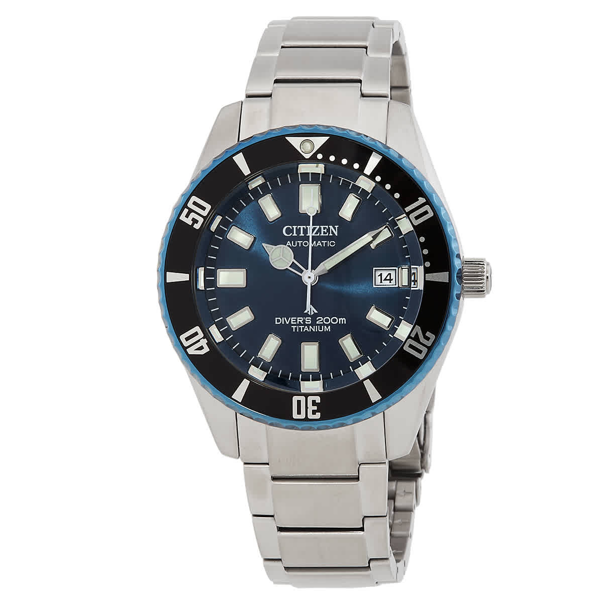 Citizen Promaster Marine Automatic Blue Dial Men's Watch NB6026-56L ...