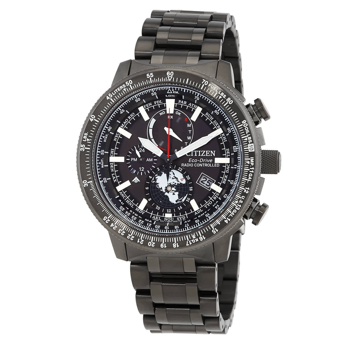 Citizen Promaster World Time Men's Watch BY3005-56G - Walmart.com