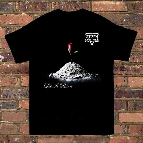 Citizen Soldier Band Let It Burn Album Graphic Tee Cotton T Shirt Size ...