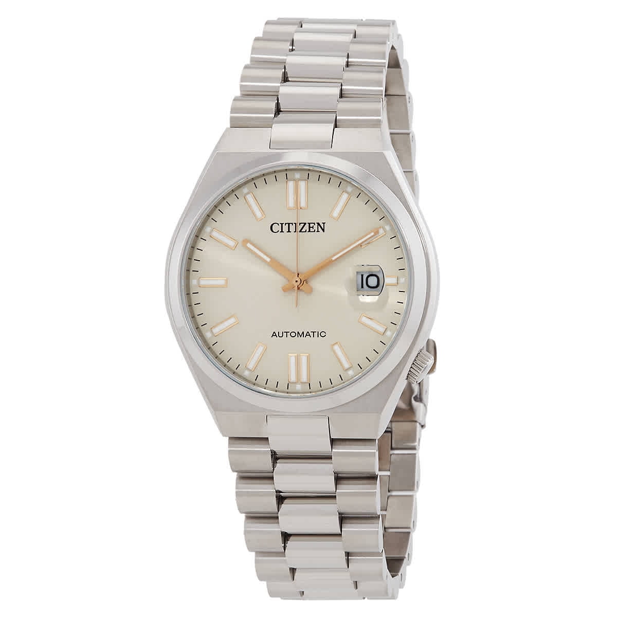 Citizen Tsuyosa Automatic Beige Dial Men's Watch NJ0151-88W - Walmart.com