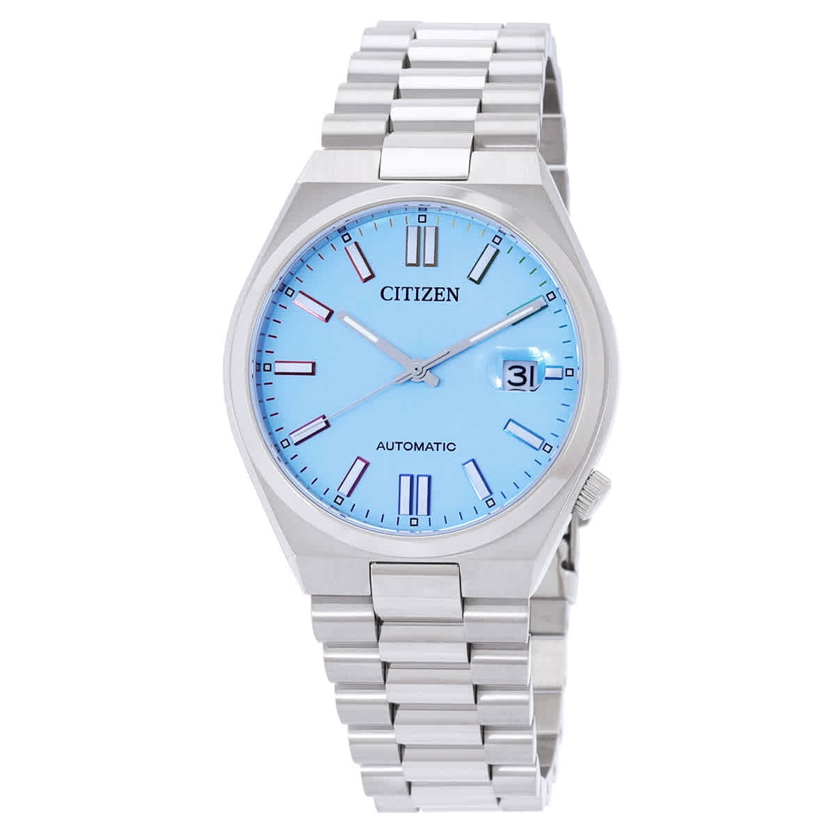 Citizen Tsuyosa Automatic Blue Dial Men's Watch NJ0151-53L - Walmart.com