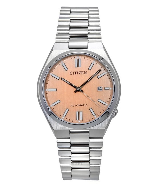 Citizen Tsuyosa Stainless Steel Salmon Dial Automatic NJ0159-86Z Men's ...