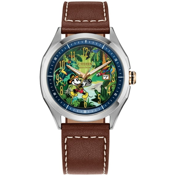 Citizen Unisex Eco-Drive Disney Mickey Mouse Explorer Watch - AW1149 ...