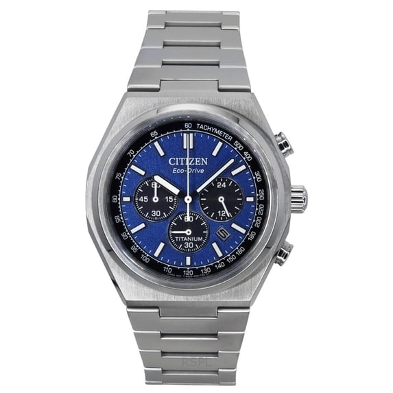 Citizen Zenshin Chronograph Blue Dial Men's Watch CA4610-85L - Walmart.com