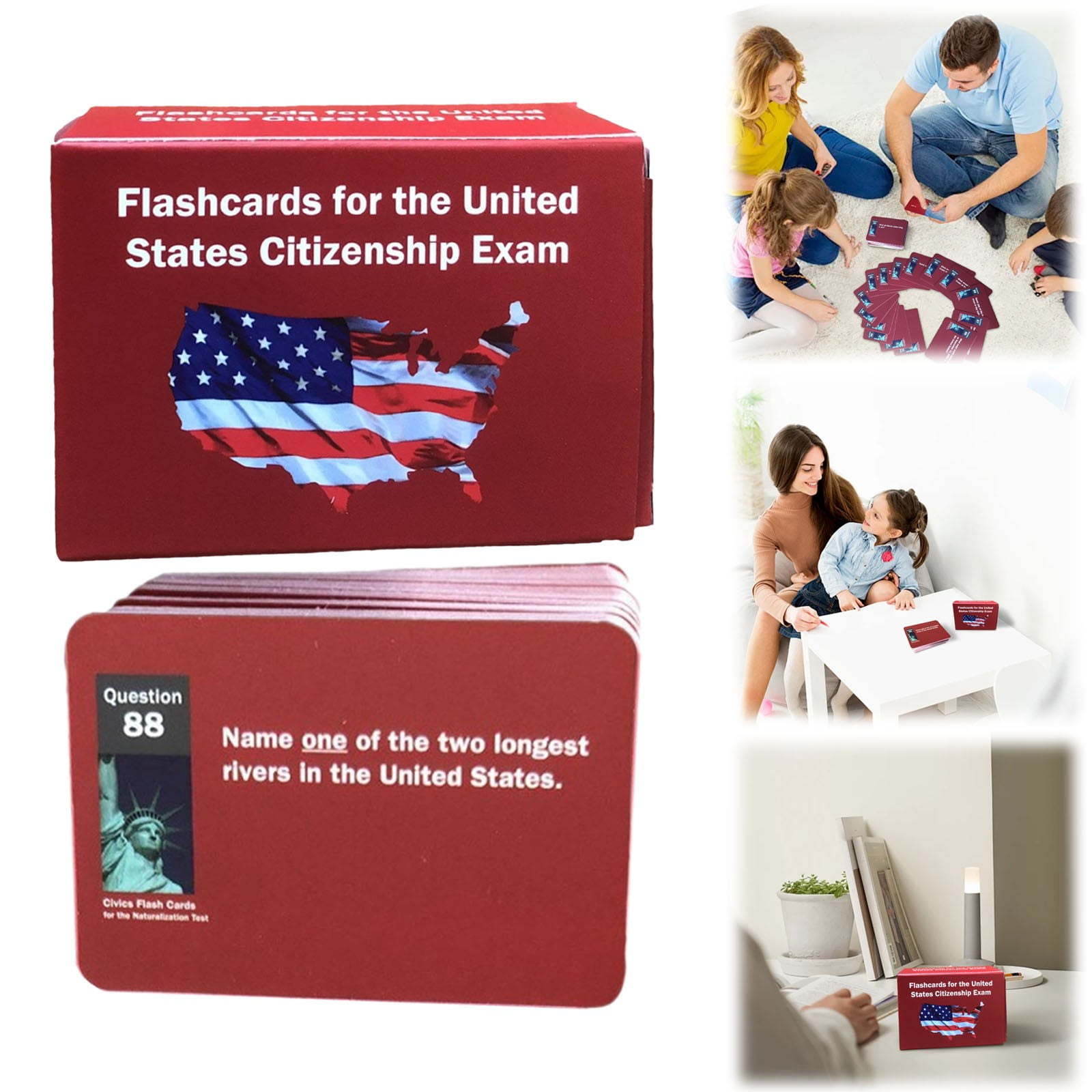 Citizenship Flash Cards 2025,US Citizenship Test Study Guide 2025 ...