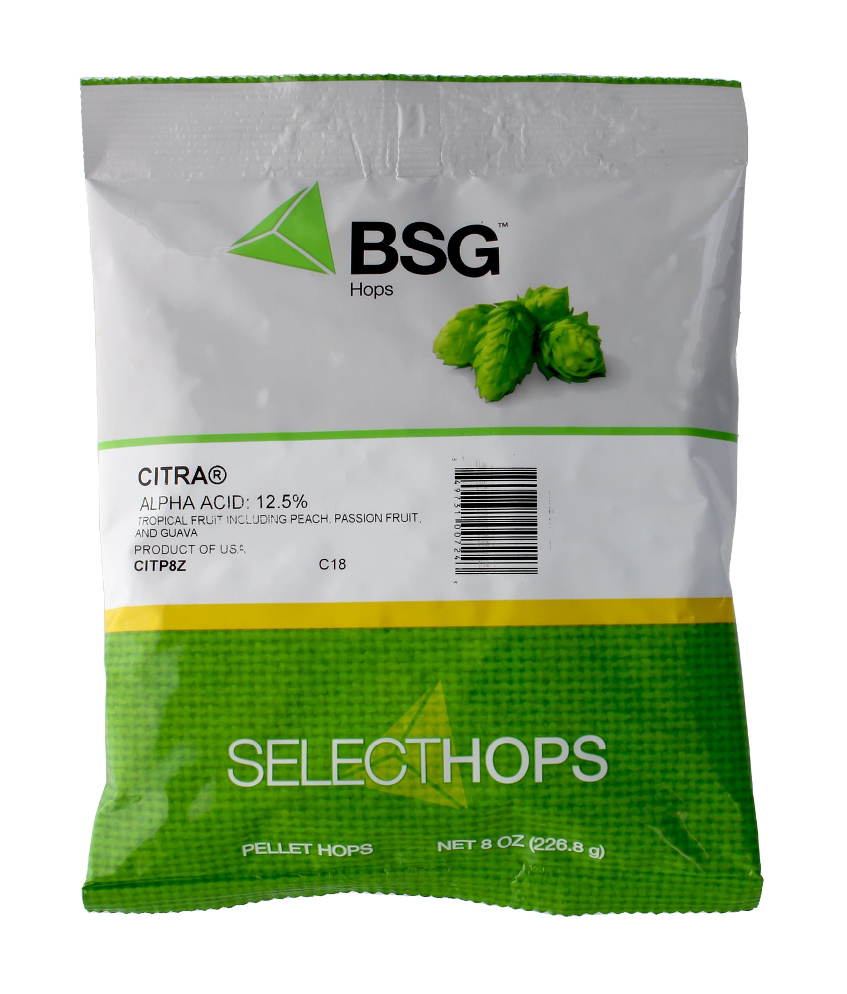Citra Pellet Hops 8 oz - Walmart.com