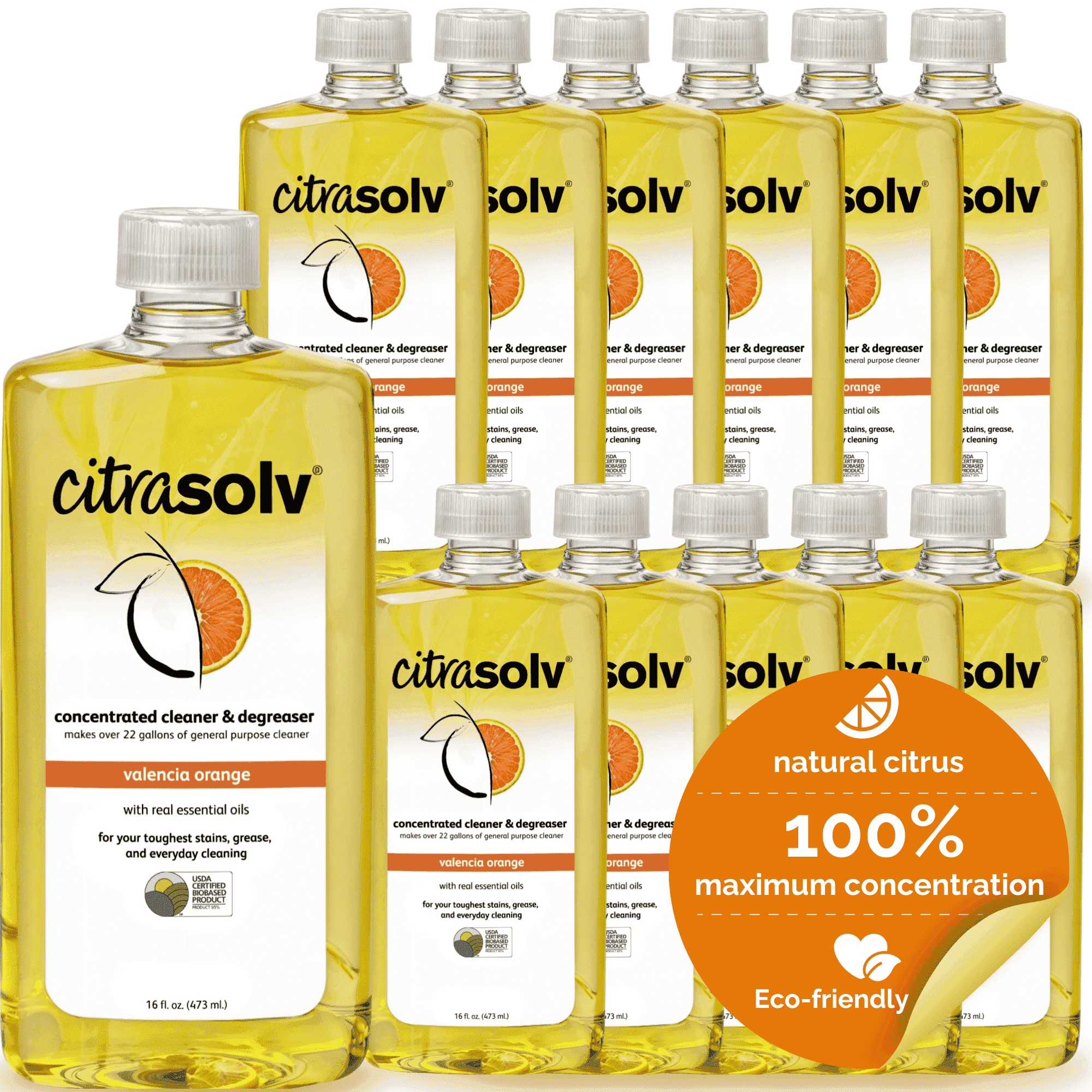 Citra Solv Concentrated Household Cleaner, Valencia Orange, 16 fl oz ...