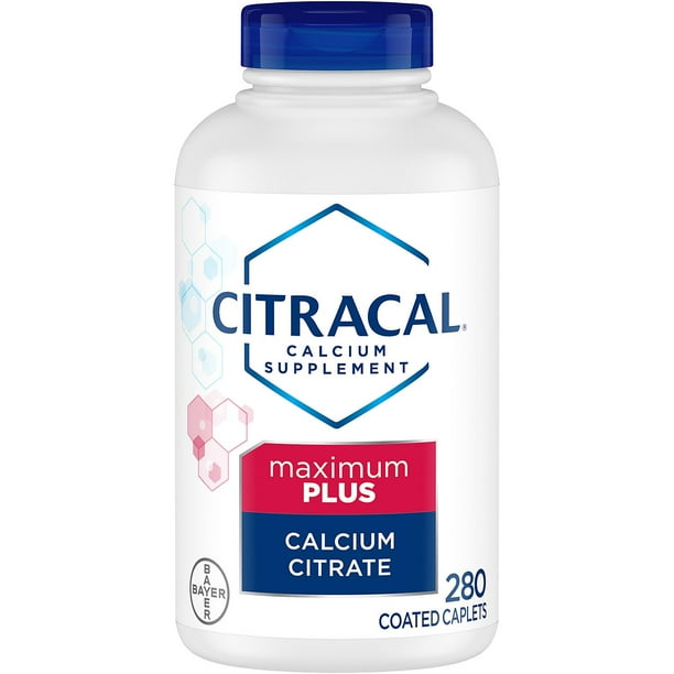 Citracal Calcium Citrate Maximum Plus Caplets Plus D3 (280 Count ...