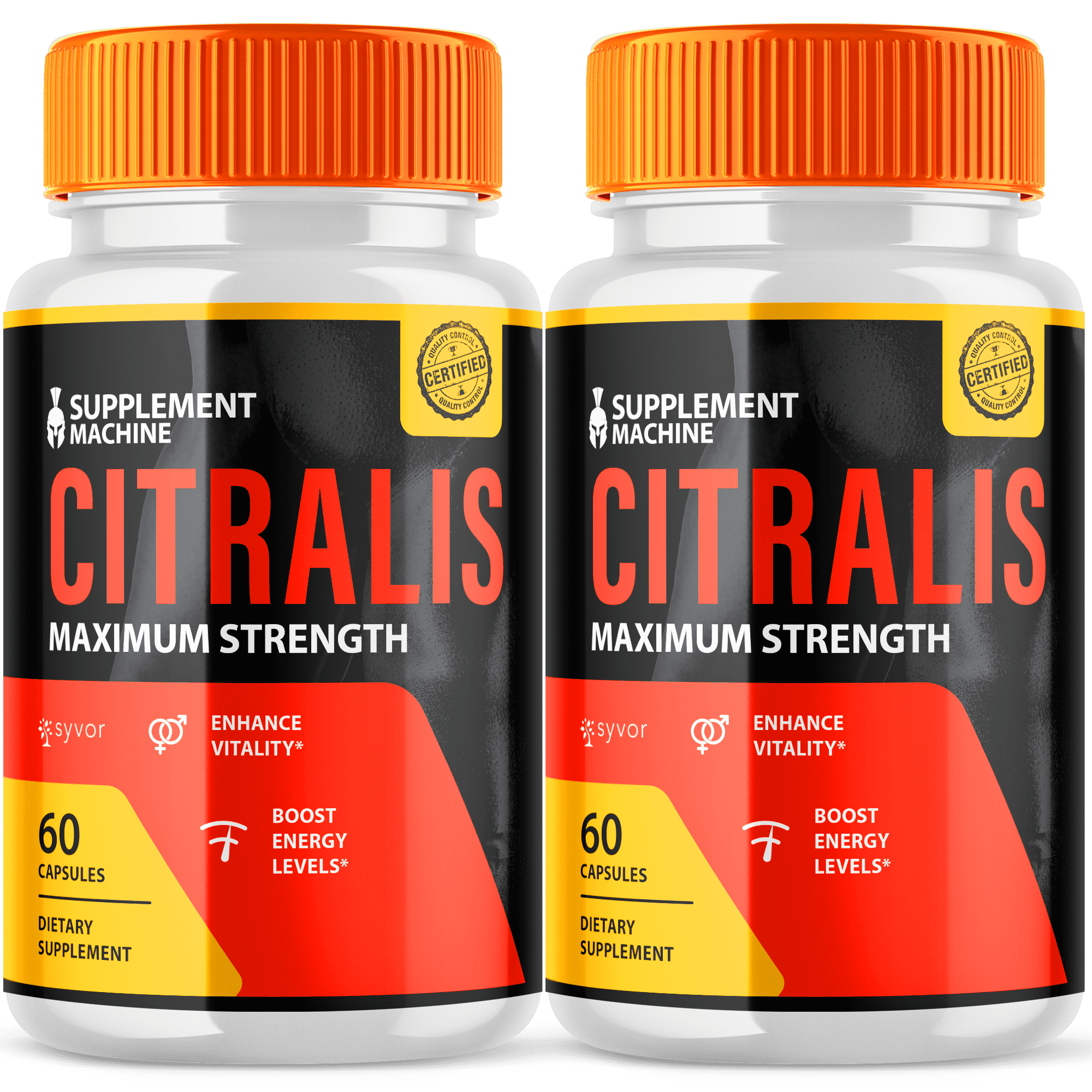 Citralis For Men Maximum Strength Pills Advanced Formula Supplement 120 ...