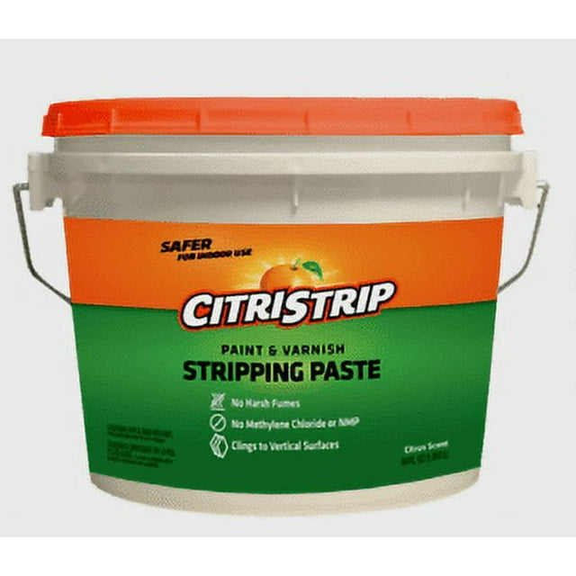 CitriStrip Paint & Varnish STRIPPING PASTE Easy Apply CITRUS 64 oz ...