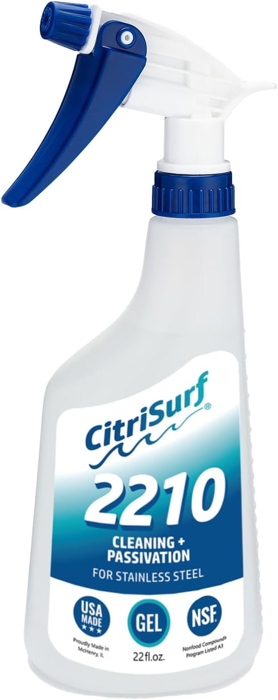 CitriSurf 2210 Gel Stainless Steel Passivation Cleaner 22oz Spray ...