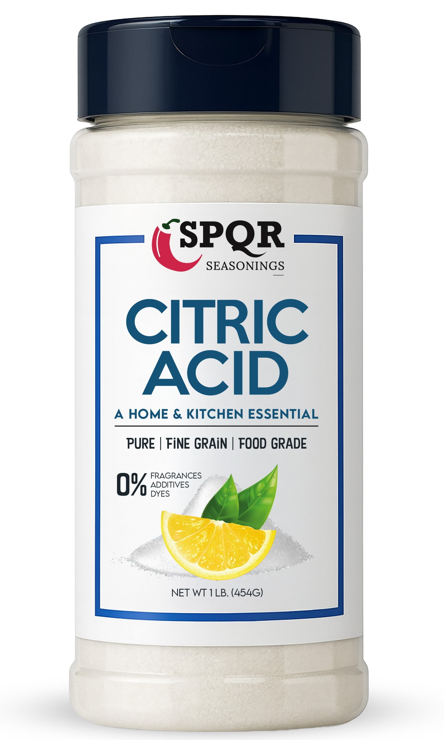 SPQRSeasonings Citric Acid, 1 lb Food Grade, Natural Preservative ...