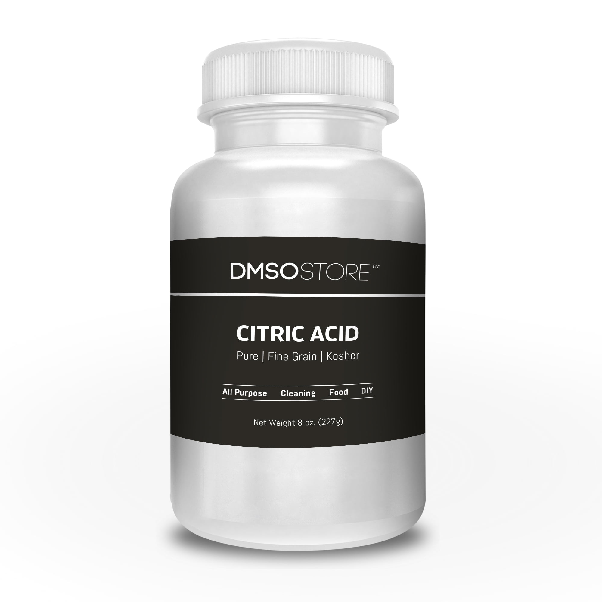 Citric Acid 8 oz. Pure USP Food Grade- Fine Grain Powder, Kosher, Non ...