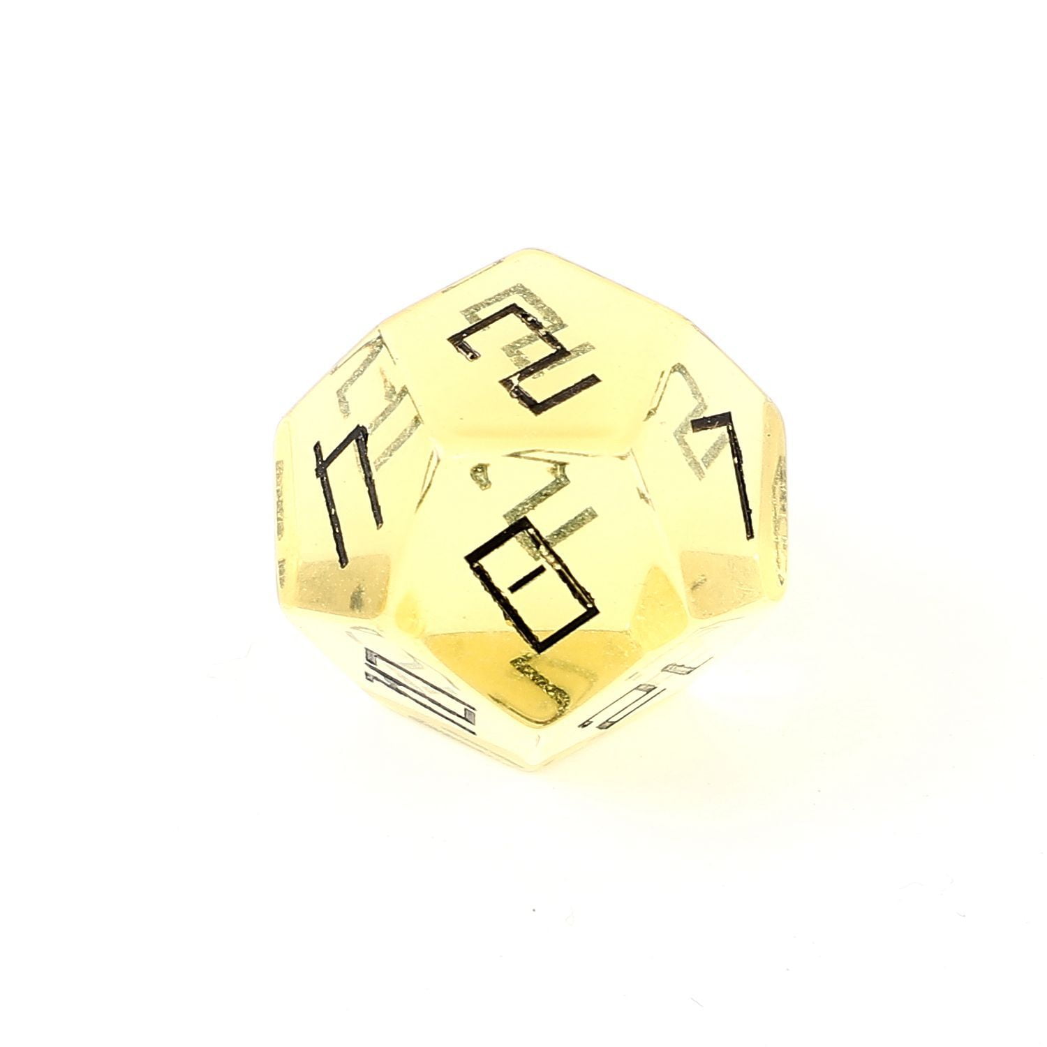 Citrine Crystal Dice Hand-Carved Gemstone Dice D4 D6 D8 D10 D12 D20 ...