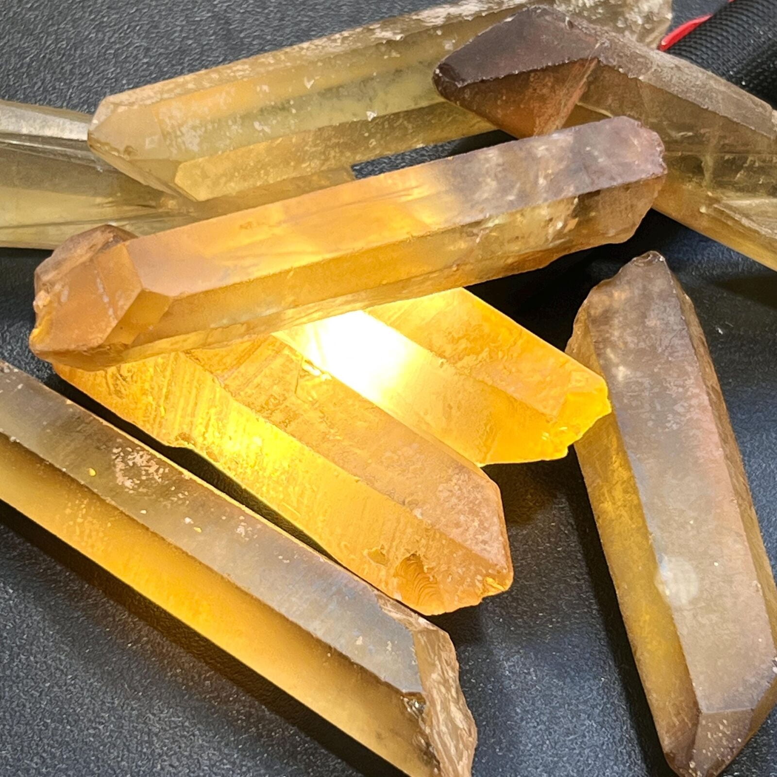 Citrine Crystal Points Extra Large (Untreated) Natural (2-4 Inches) for ...