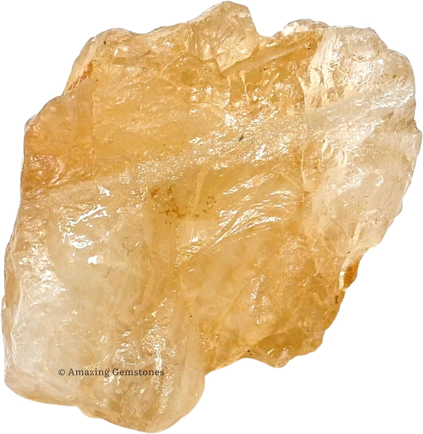 Citrine Crystal Raw Stones (2 Pieces) - Walmart.com