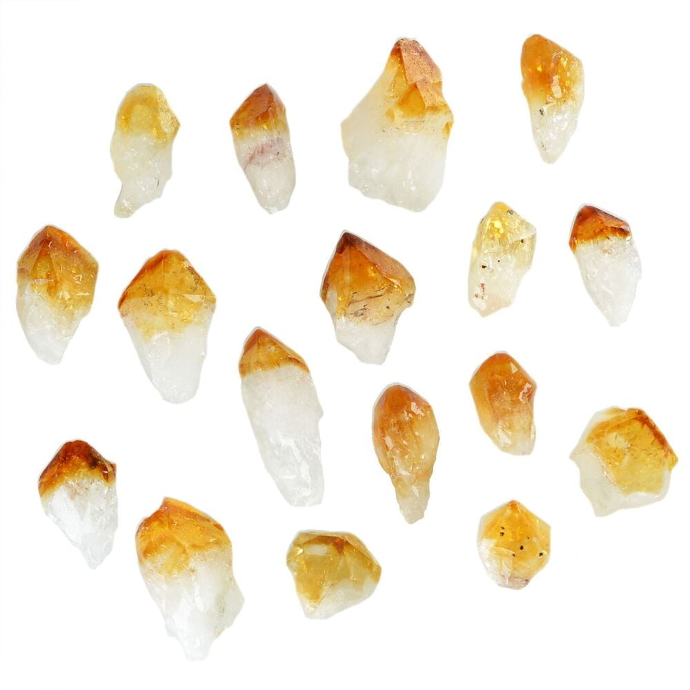 Citrine Points - Medium - Dispelling Fear and Anxiety, Good Luck, Crystal Healing - Walmart.com