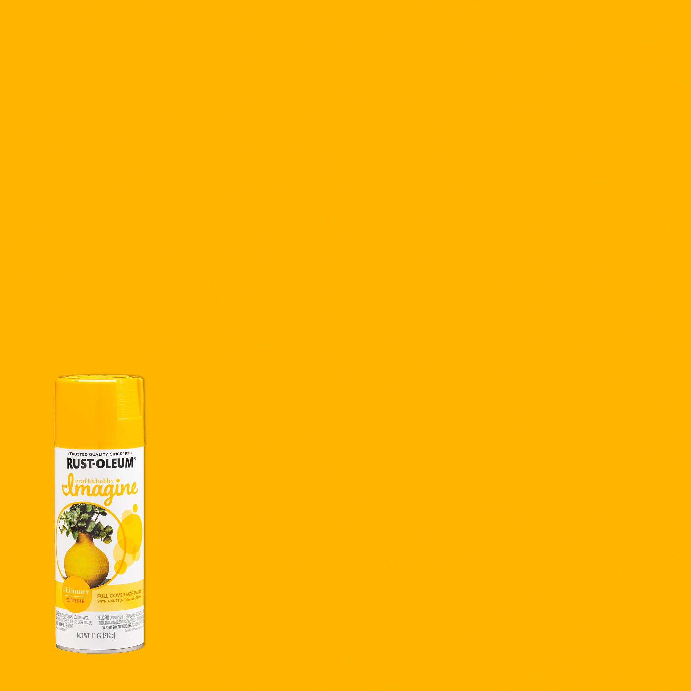 Citrine, Rust-Oleum Craft & Hobby Imagine Shimmer Paint- 357651, 11 oz ...