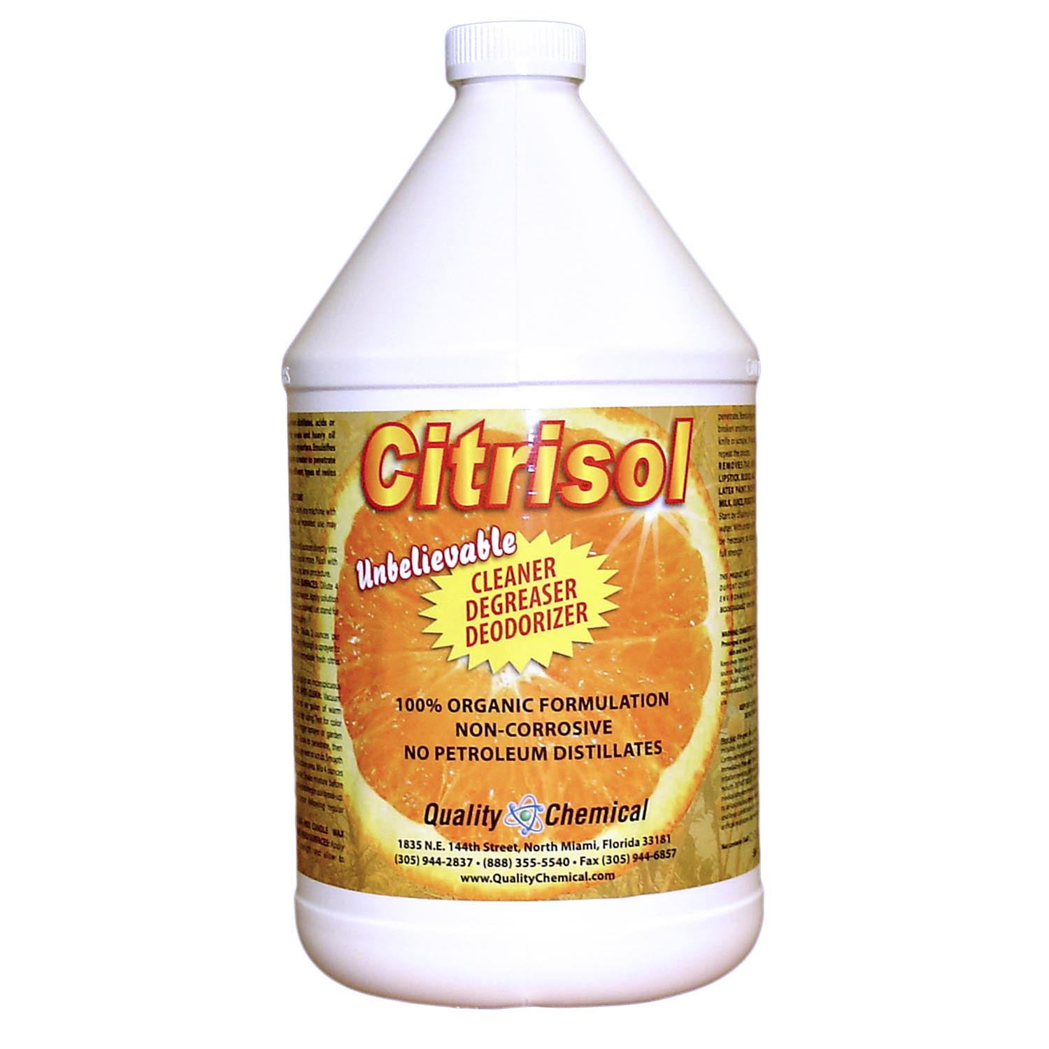 Citrisol All-Natural Heavy-Duty Degreaser & Cleaner / 1 Gallon (128 oz ...