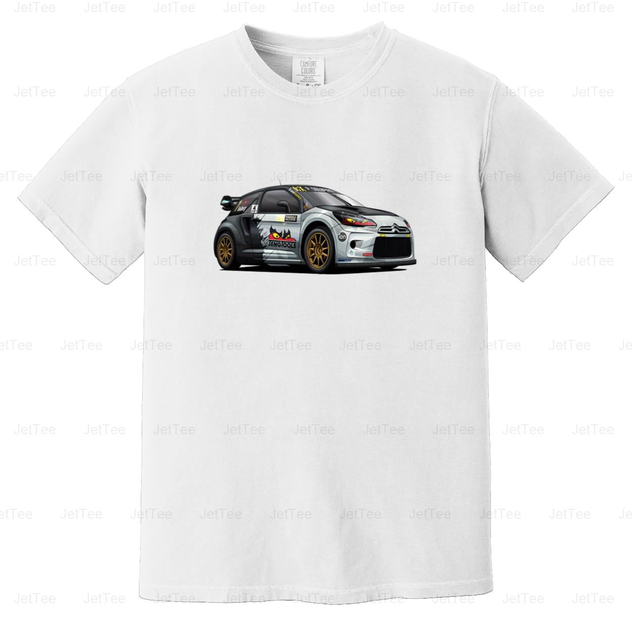 Citroen DS3 WRX Petter Solberg Vintage Retro Rallycross Car Race ...