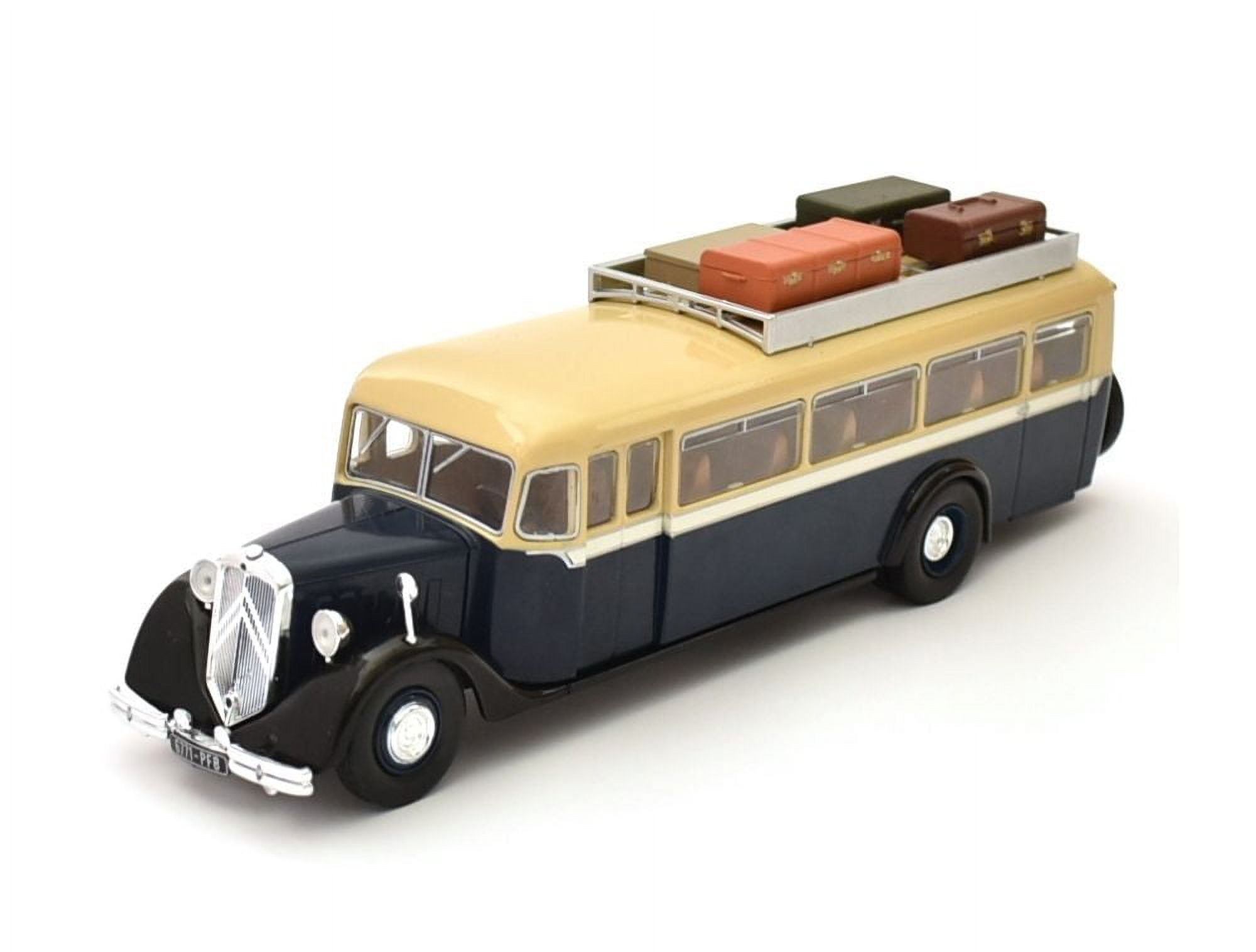Citroen T45 (1934) 1:43 scale Diecast Model in Blue and Cream by Ex Mag ...
