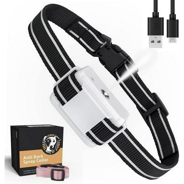 Citronella Bark Collar, Automatic Citronella Dog Bark Collar Spray Anti ...