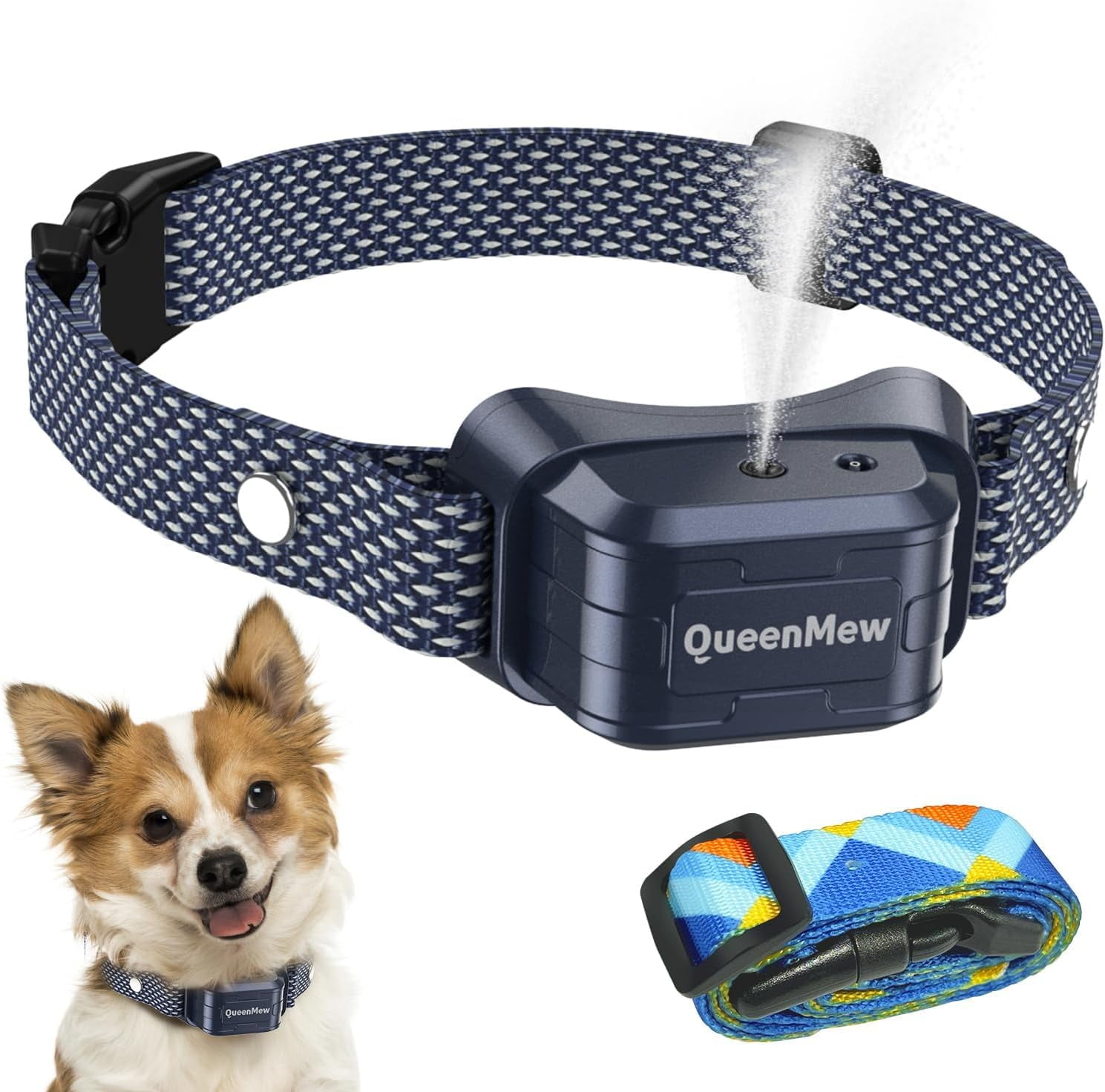 Citronella Bark Collar,Spray Bark Collar with 3 Adjustable Spray ...