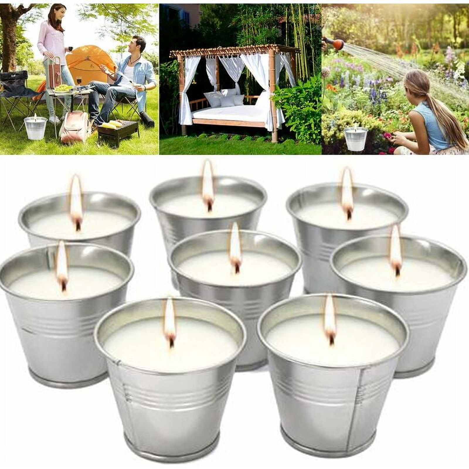 Citronella Candles, 8 Pieces Natural soy wax scented candles ...