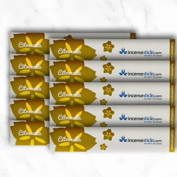 Citronella Incense 8" 10 Sticks Pack: 10 Packs - Walmart.com