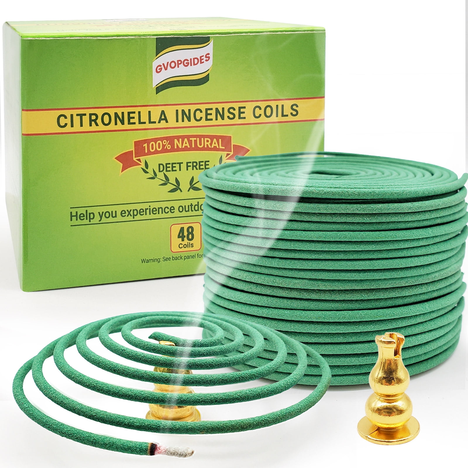 Citronella incense coils, Made from natural plants, Suitable for ...