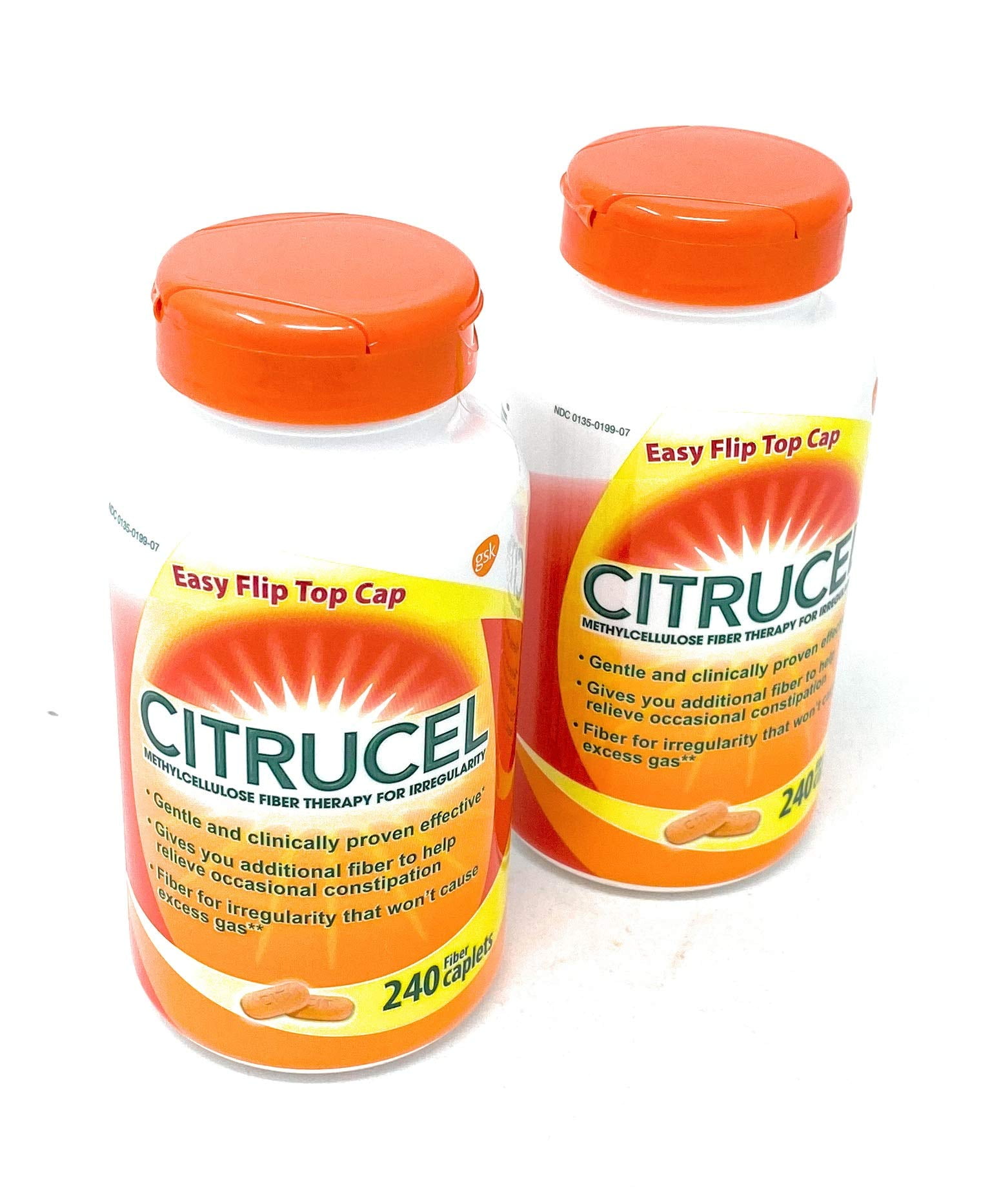 Citrucel Fiber Therapy, 240 Fiber Caplets (2 Pack) - Walmart.com