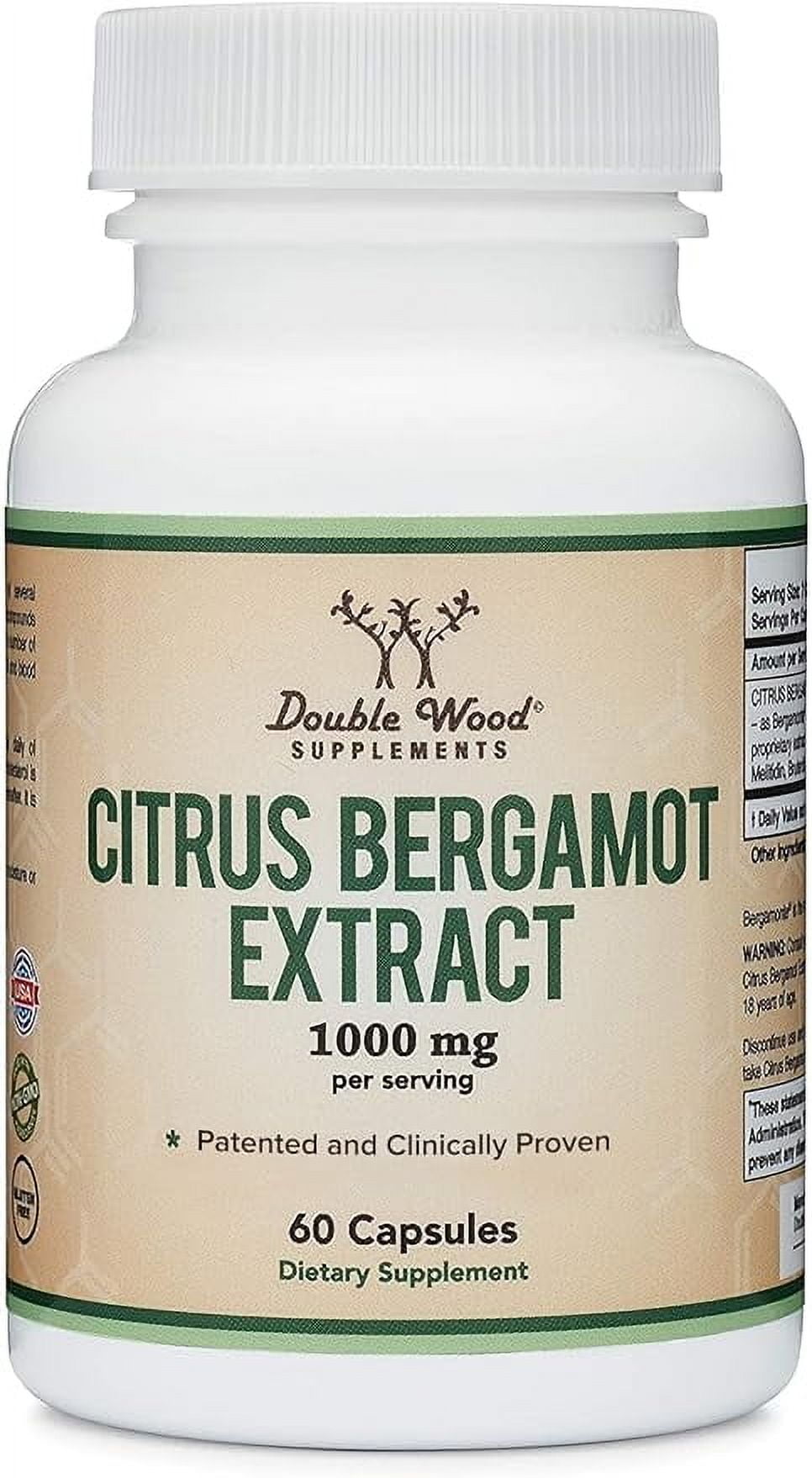 Citrus Bergamot Supplement - Only Patented, Clinically Proven Bergamot ...