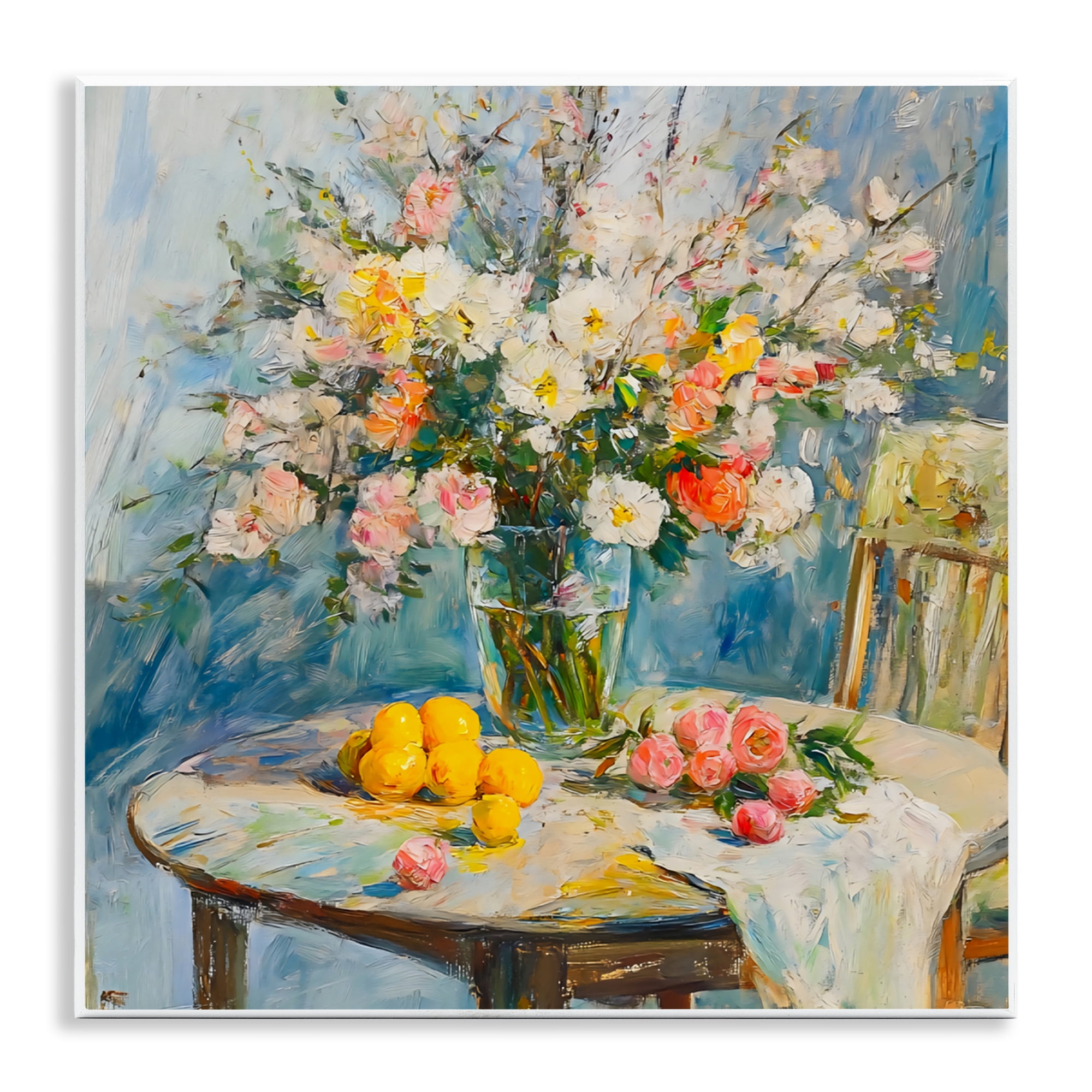 Stupell Industries Citrus Breakfast Table Setting Wall Plaque Art ...