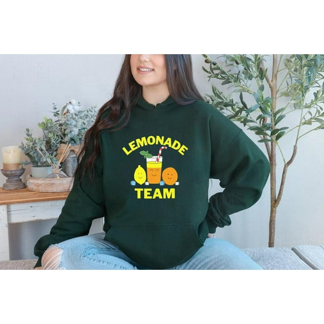Citrus Crew Hoodie Cartoon Lemon Team in Kawaii Style, for men & women, up to size 5XL - Walmart.com